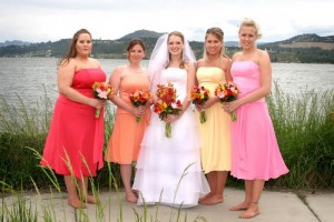 Bride vs. Bridal Party: How Coordinated Should They Be?